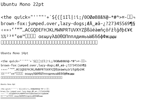 Finding the Best Programming Font / Webagility